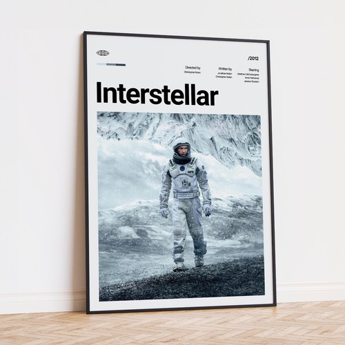 Interstellar Movie Film Poster | eBay