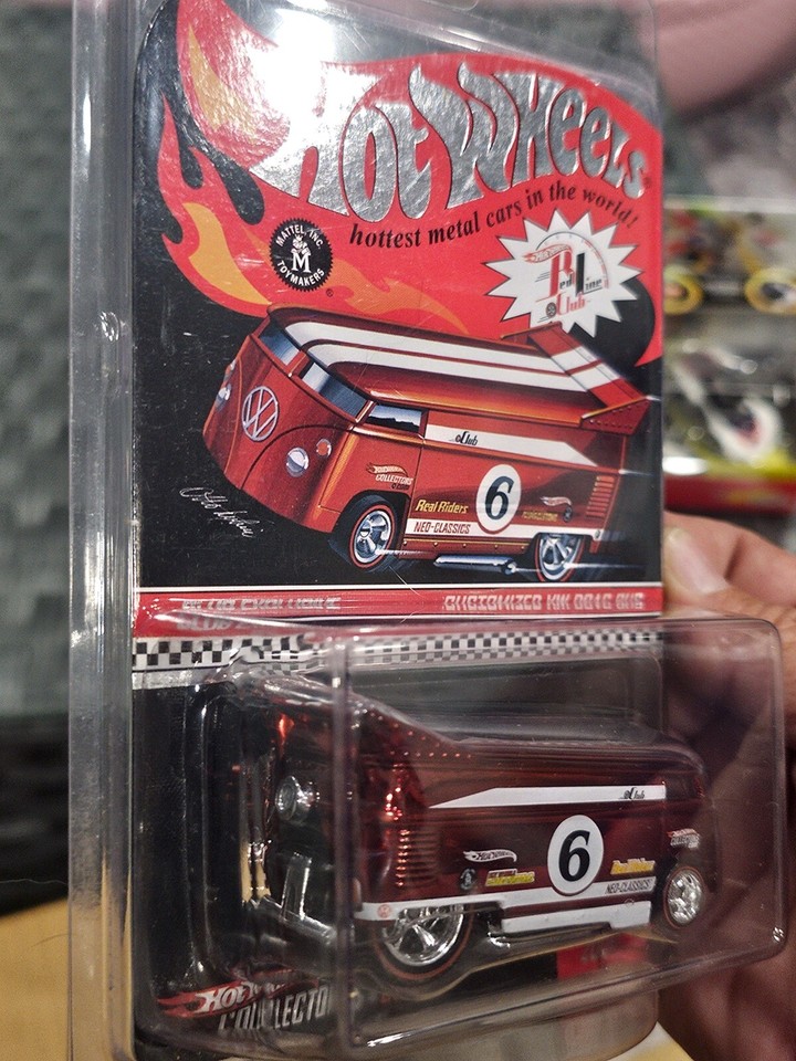 HOT WHEELS 2006 RLC EXCLUSIVE CUSTOMIZED VW DRAG BUS #05016/13775 ...