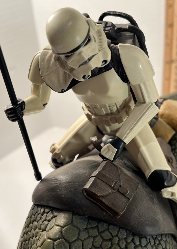 Gentle Giant Star Wars Sand Trooper ON Dewback Statue Diorama 568/1500 ...