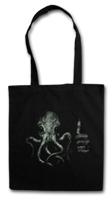 CTHULHU THUMB UP SHOPPER SHOPPING BAG Wars Horror Arkham Lovecraft ...
