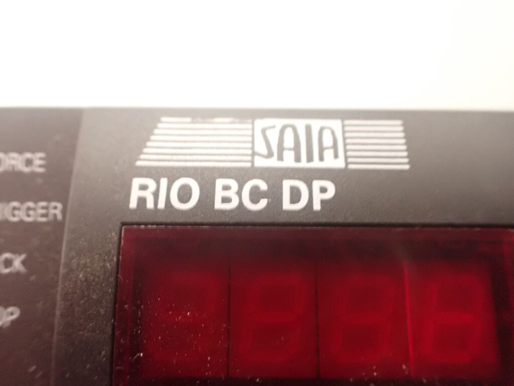 Riobcdp - SAIA - Rio BC Dp/Module Profibus-Dp Used | eBay