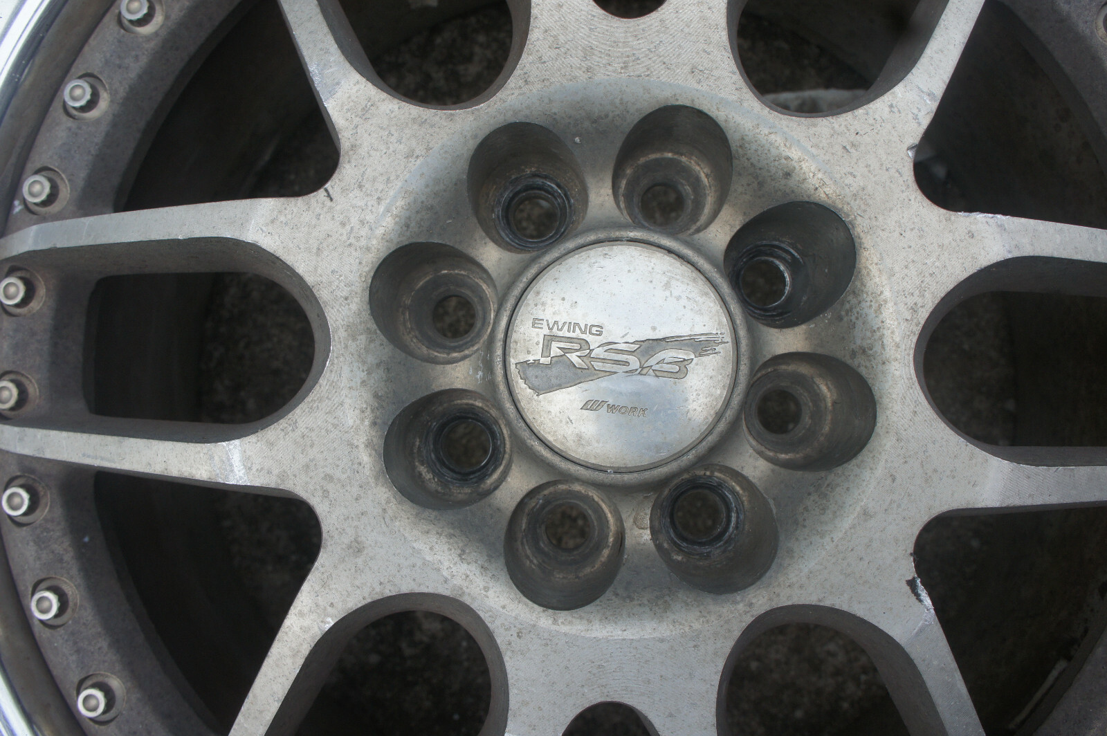 JDM 15" Work Ewing RS-3 RSb RS3 wheels for civic crx eg6 dc2 miata mx5 ...