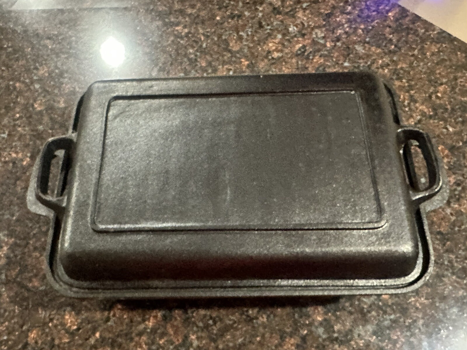 Emeril Lagasse 5-in-1 Pre-Seasoned Cast Iron Smoker New Open Box