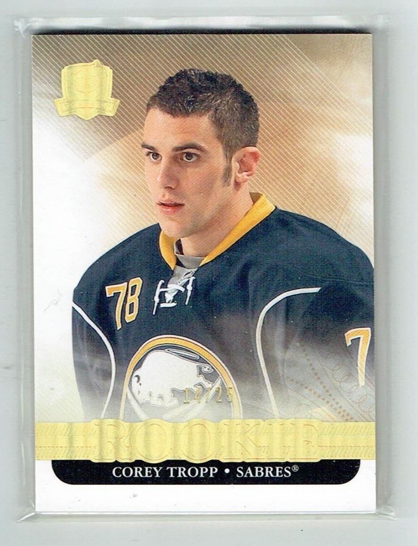 11-12 UD Upper Deck The Cup Corey Tropp /25 Gold Spectrum Rookie | eBay