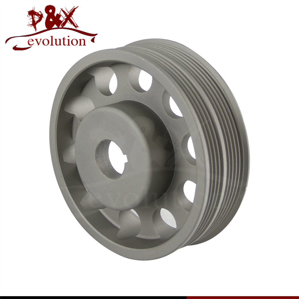 Aluminum Crankshaft Crank Pulley for Subaru Impreza WRX STI Legacy ...