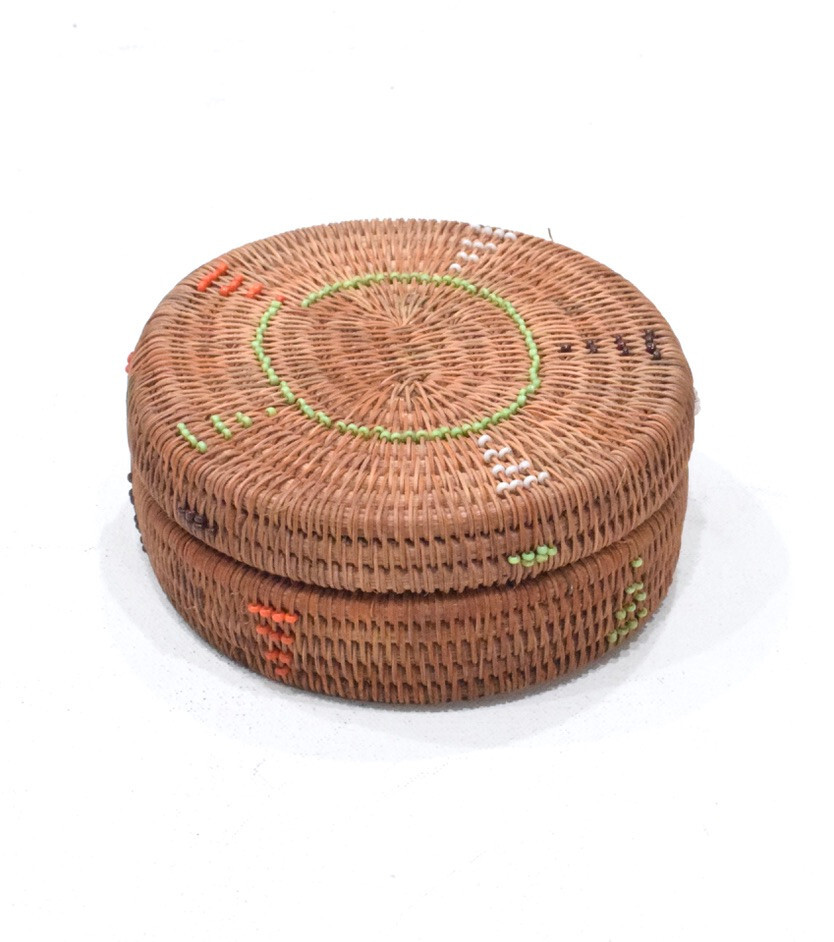 Indonesian Woven Rattan Basket Lombok Indonesia | eBay