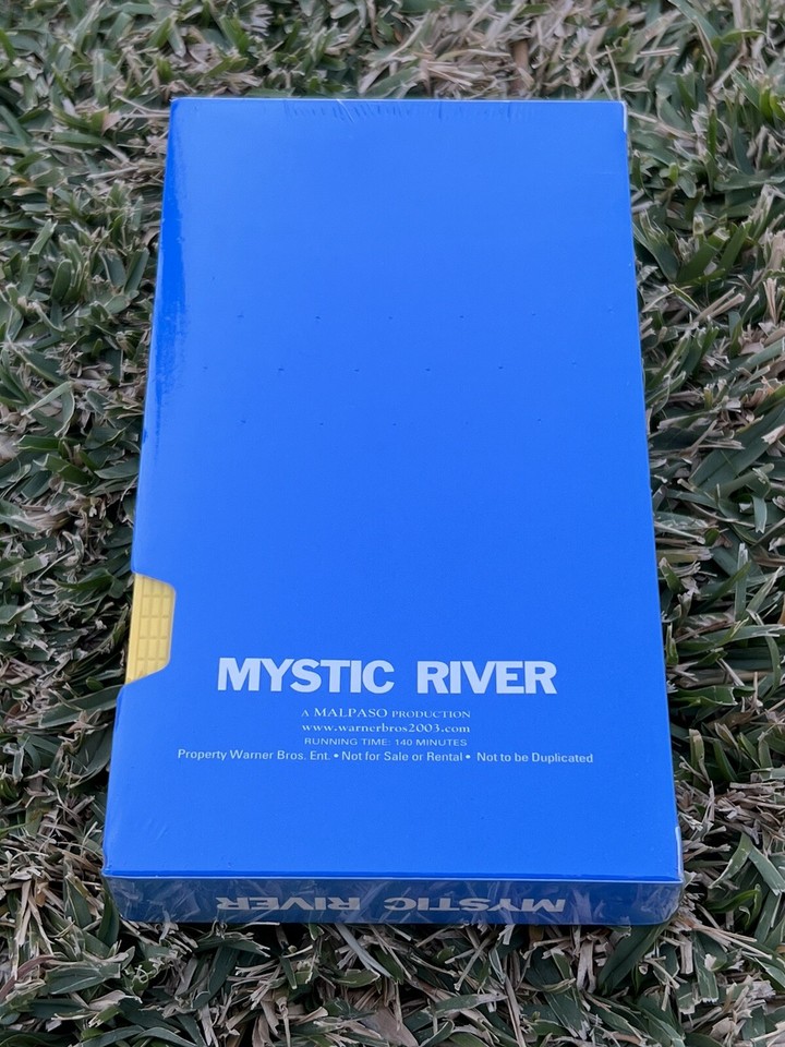 Mystic River (VHS 2003) SCREENER EDITION VHS Sean Penn, Tim Robbins ...