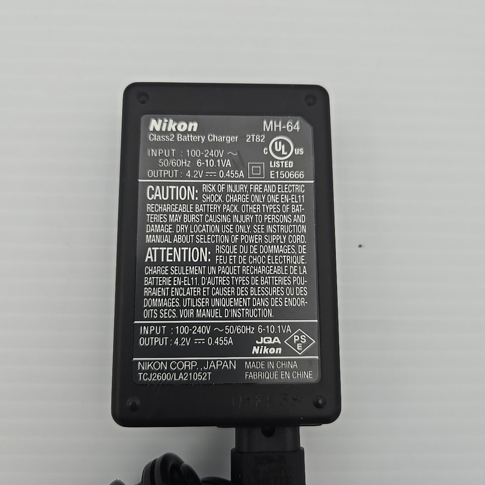 Nikon MH-64 Battery Charger | eBay
