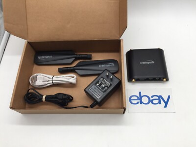 Cradlepoint COR IBR600 Series 4G LTE CDMA Cellular WiFi RouterW/ADAPTER ...