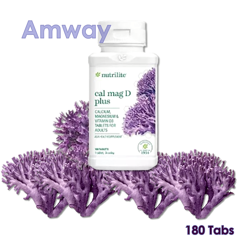 Amway Nutrilite Cal Mag D Plus Strong Bones Teeth Joints Muscles Health ...