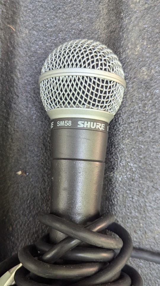 Shure SM58 Wired XLR Dynamic XLR Vocal Microphone | eBay