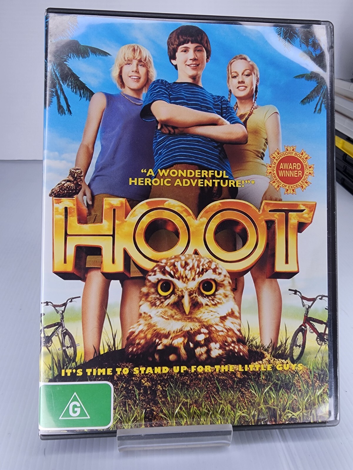 Hoot DVD Logan Lerman Brie Larson Luke Wilson Cody Linley | eBay Australia