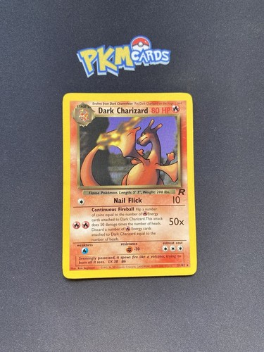 Pokémon TCG Dark Charizard Team Rocket 21/82 Regular Rare MP. | eBay