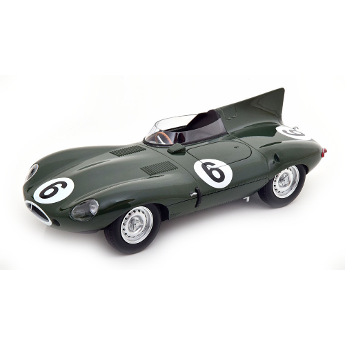JAGUAR D-TYPE (LN) N.6 LE MANS 1955 HAWTHORN-BUEB 1:18 Cmr Classic ...