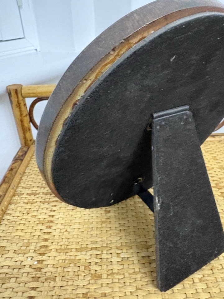 Cute Vintage Reflection Cat Table Standing Mirror Oval Frame Retro ...