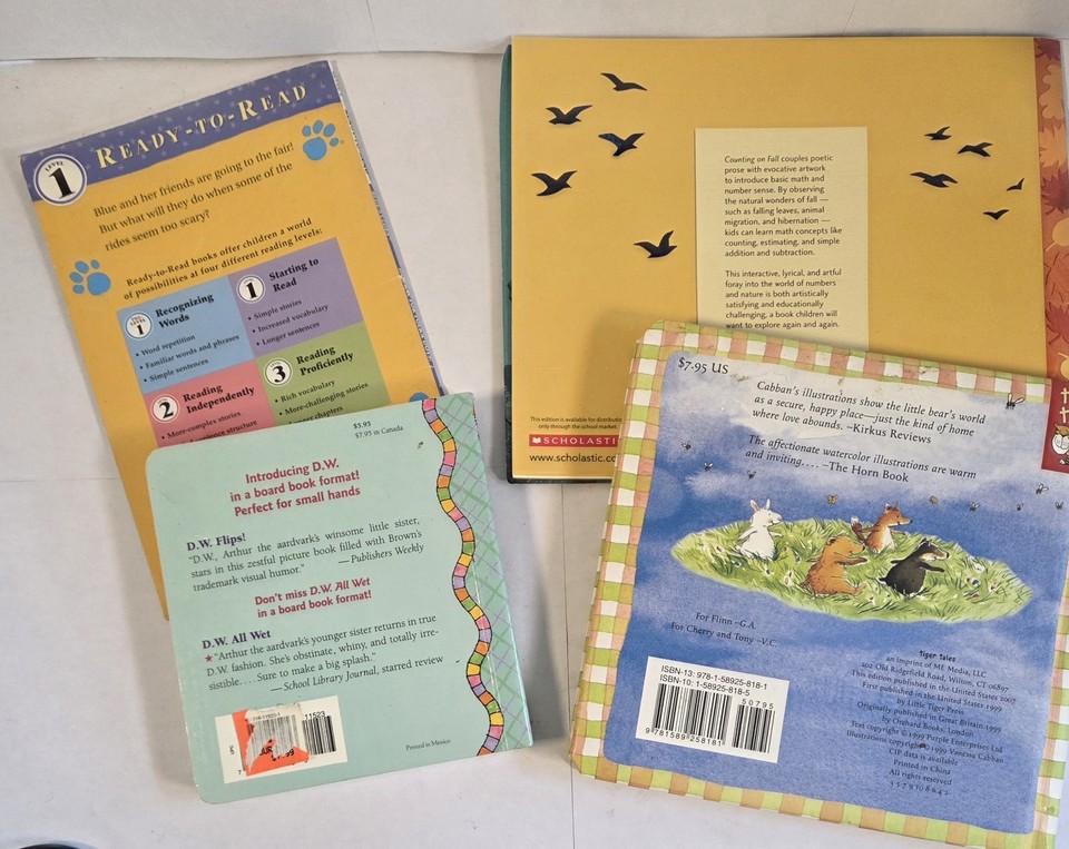Children’s Board Book Lot Scholastic Nick Jr Arthur Love Is a Handful ...