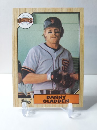 1987 Topps Baseball #46 Danny Gladden San Francisco Giants | eBay