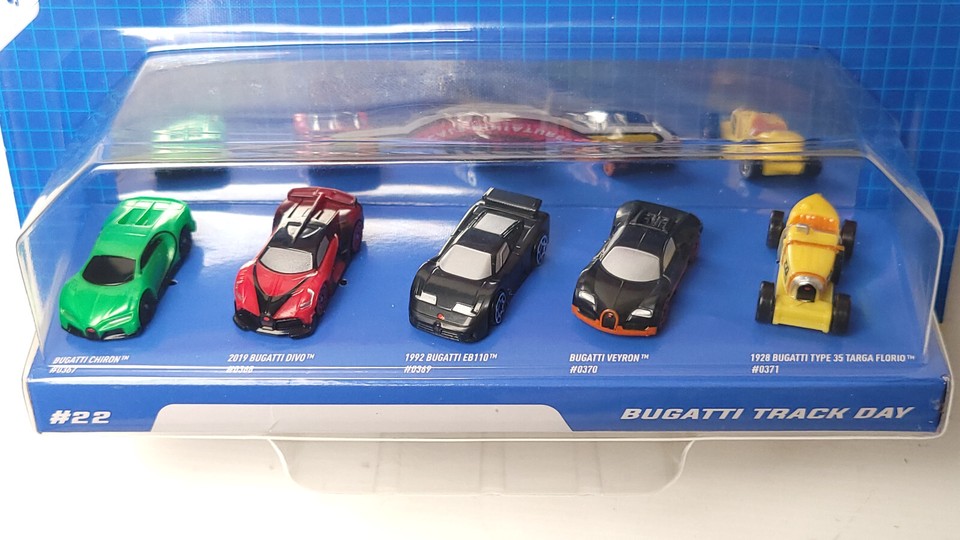 Micro Machines Bugatti Track Day #22 Veyron EB110 Chiron Divo | eBay