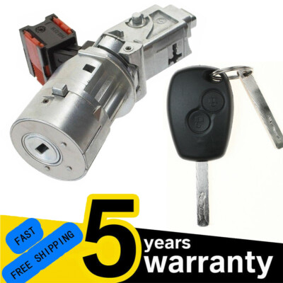 Ignition Lock Barrel Starter Switch For Renault Master Trafic Vauxhall ...