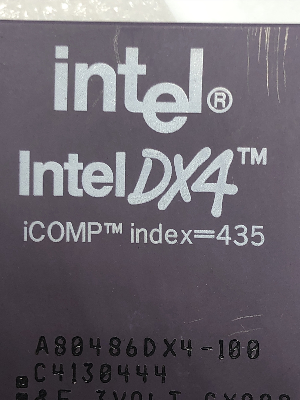 Intel 486 DX4 100MHZ A80486DX4 SX900 SK051 SK096 i486 CPU Processor 3V ...
