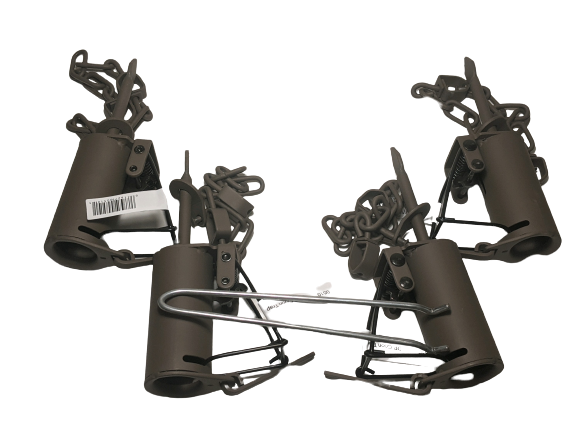 4 Duke DP Dog Proof W/SETTER Coon Foothold Traps Trapping Supply ...