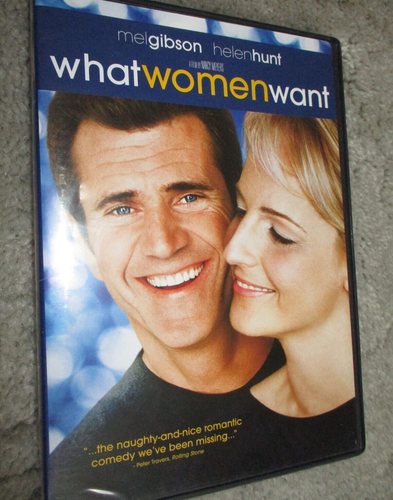 What Women Want (2000) DVD Mel Gibson Helen Hunt Marisa Tomei Romantic ...
