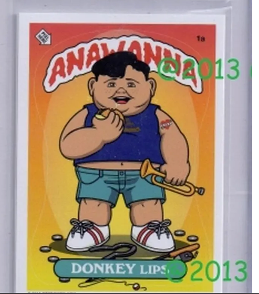 Autographed Salute Your Shorts Cast Photo & DonkeyLips GPK Parody Card ...