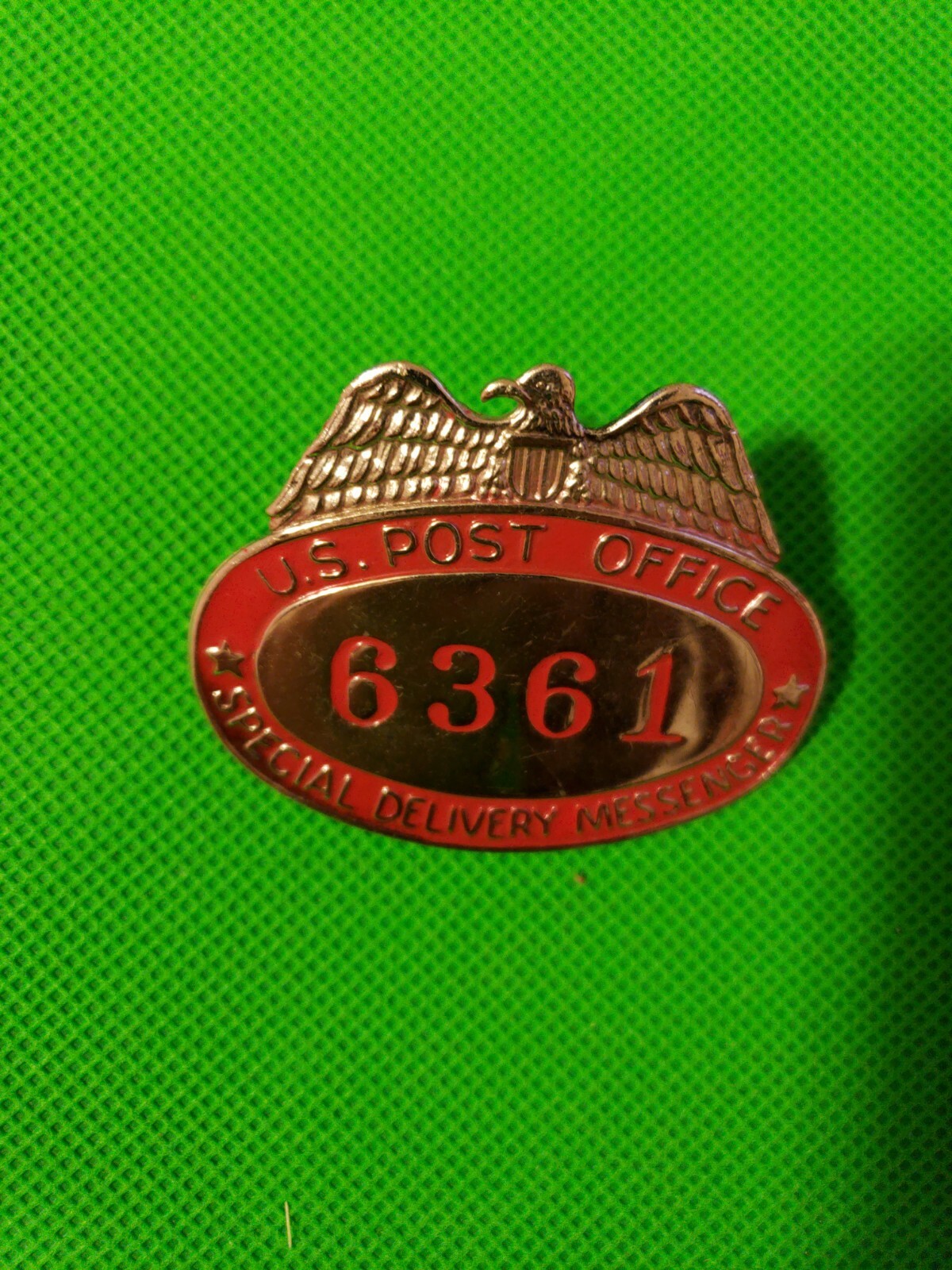 USPS Badge - Special Delivery Messenger #5297 #6361 | eBay
