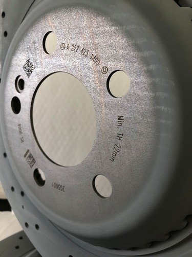 Genuine Mercedes-Benz W222 S-Class REAR AMG Brake Discs X2 A2224231400 ...