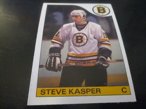 steve kasper (boston bruins - center) 1985/86 o-pee-chee card #79 mint ...