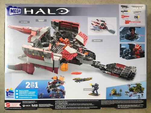 Mattel MEGA Halo Banished Phantom - 1214 Pieces (HHC43) for sale online ...