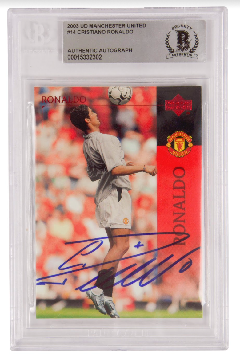 Cristiano Ronaldo Autographed Memorabilia | Signed Photo, Jersey ...