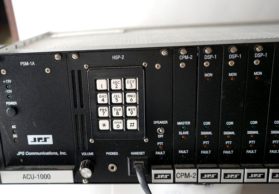 Raytheon JPS ACU-1000 Modular Gateway PSM-1A, HSP-2, CPM-2, DSP-1 (11 ...