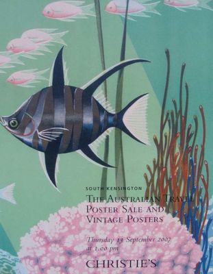 CATALOGUE DE VENTE : AFFICHE DE VOYAGE (Cassandre,Paul Colin,Fernando ...