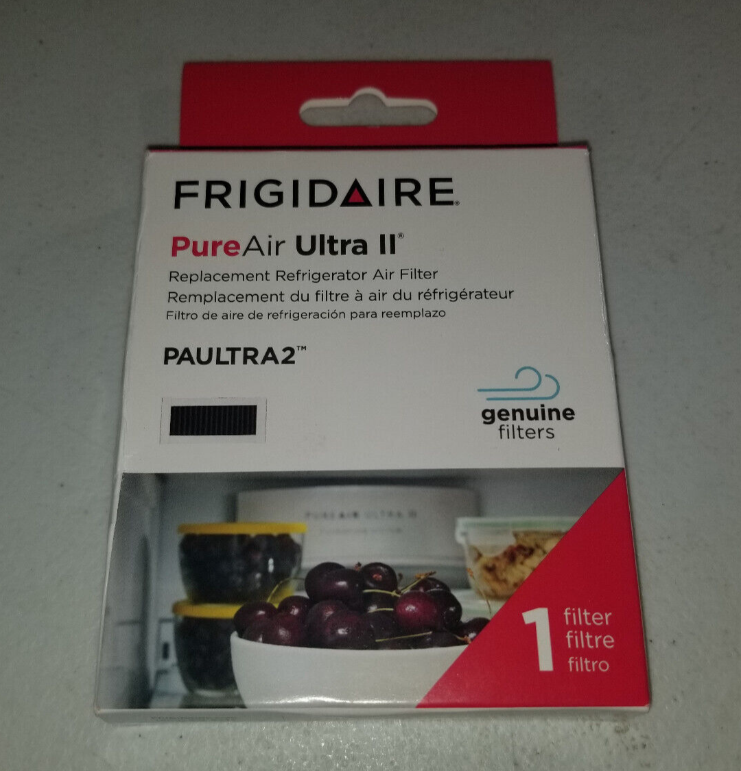 Frigidaire PureAir Ultra II Refrigerator Air Filter (PAULTRA2) New 1 ...