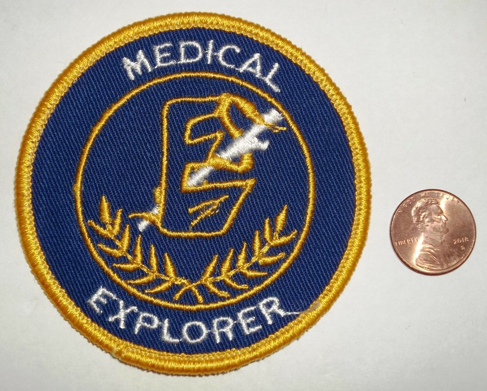 BSA OA BOY SCOUTS OF AMERICA INSIGNIA POSITION PATCH MEDICAL EXPLORER ...