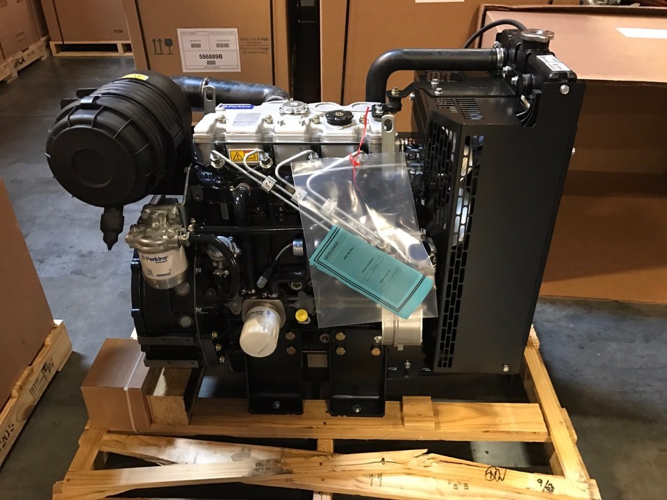 PERKINS 404D-22 INDUSTRIAL POWER UNIT - DIESEL ENGINE WITH INSTRUMENT ...