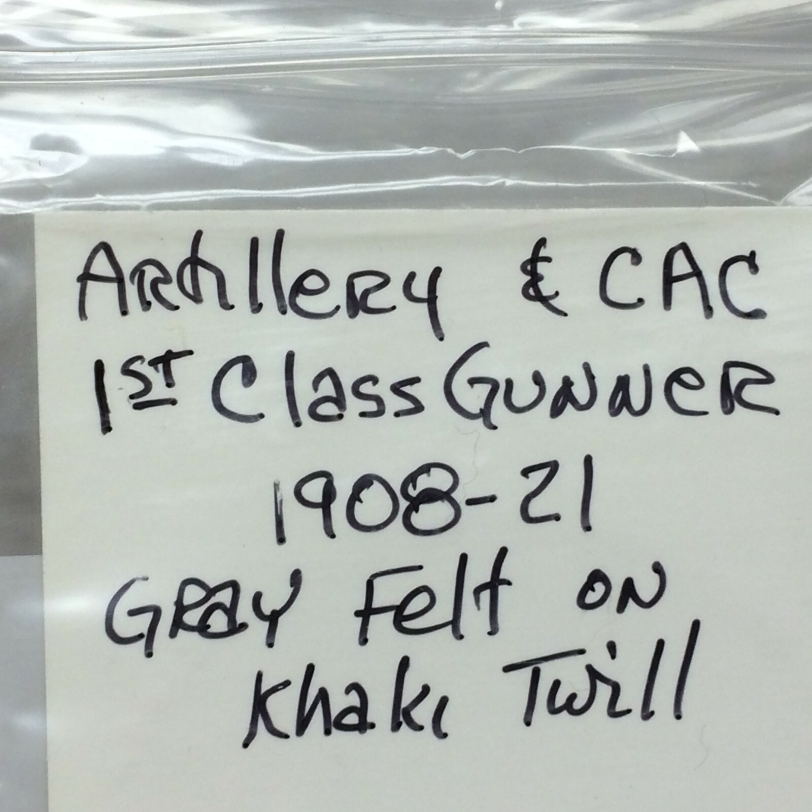 Military Patch Badge 1st Class Gunner Coastal Artillery Corps Army Felt ...