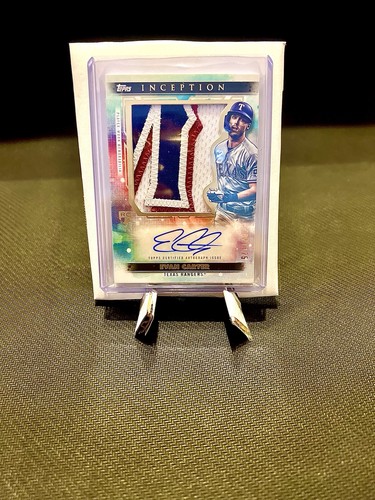 2024 Topps Inception #AJP-EC Evan Carter Auto Jumbo Patch RPA /125 | eBay