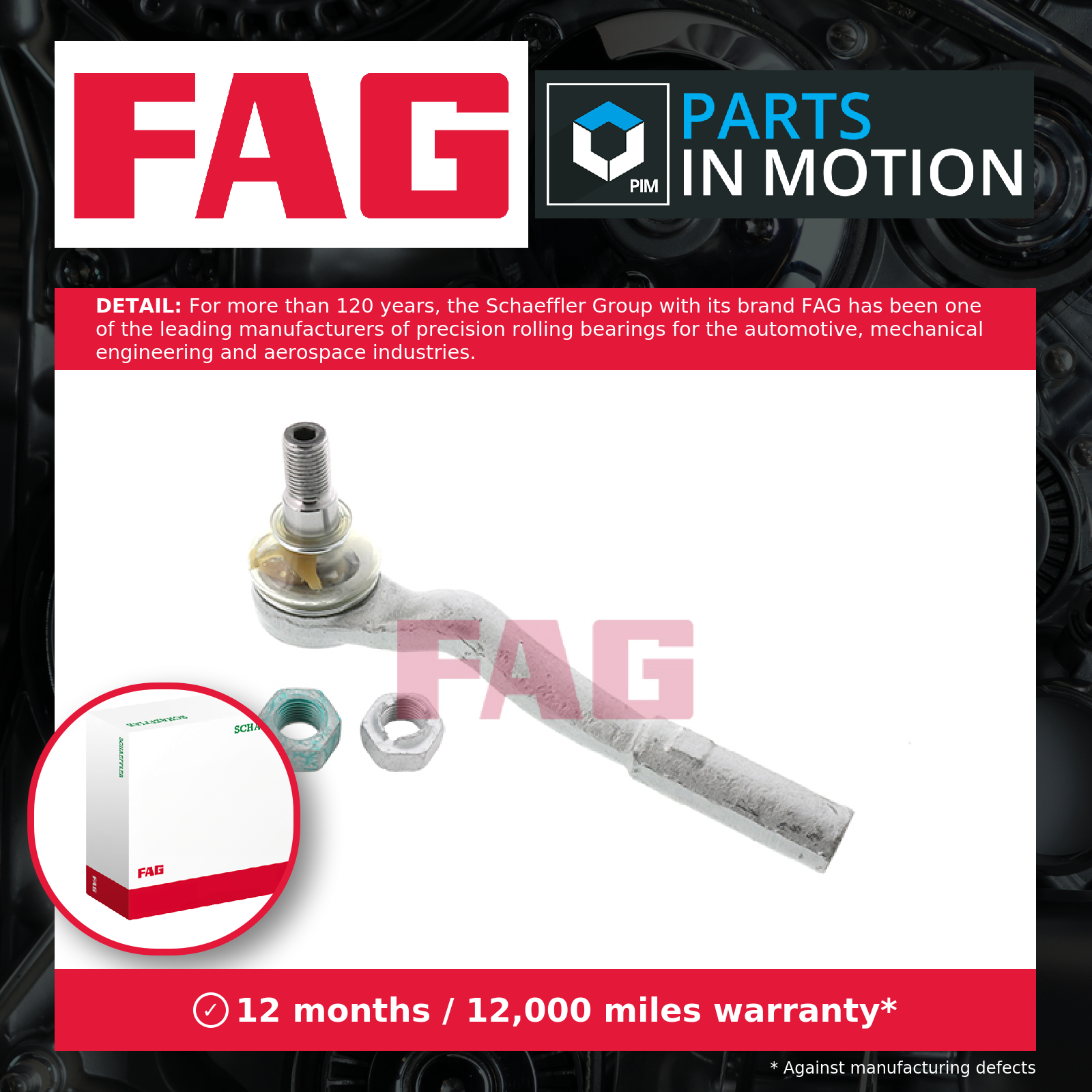 Tie / Track Rod End fits MERCEDES E200 S211, W211 Right 1.8 2.1D 2.2D ...