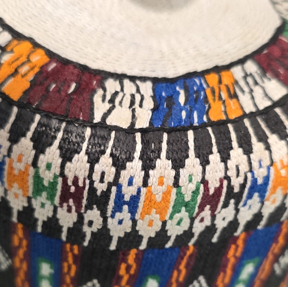 Cap NIGERIA AFRICA HAUSA FULANI TRAD COTTON HAND WOVEN HAT 22 inch. I ...