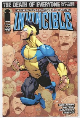 INVINCIBLE #100 2ND PRINTING IMAGE COMICS 2013 LOW PRINT | eBay
