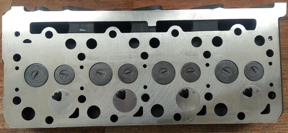 New Bobcat 763 w/Kubota V2203 Cylinder Head with Valves Installed ...