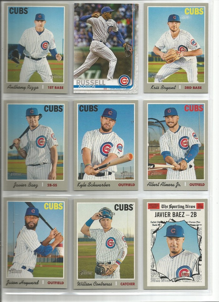 50 % OFF SALE Topps Heritage (w high #s and SPs) 1000 + cards 2015-2019 | eBay