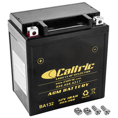 Caltric AGM Battery for Kawasaki Bayou 220 KLF220A 1992-2002 / 12V 11Ah ...