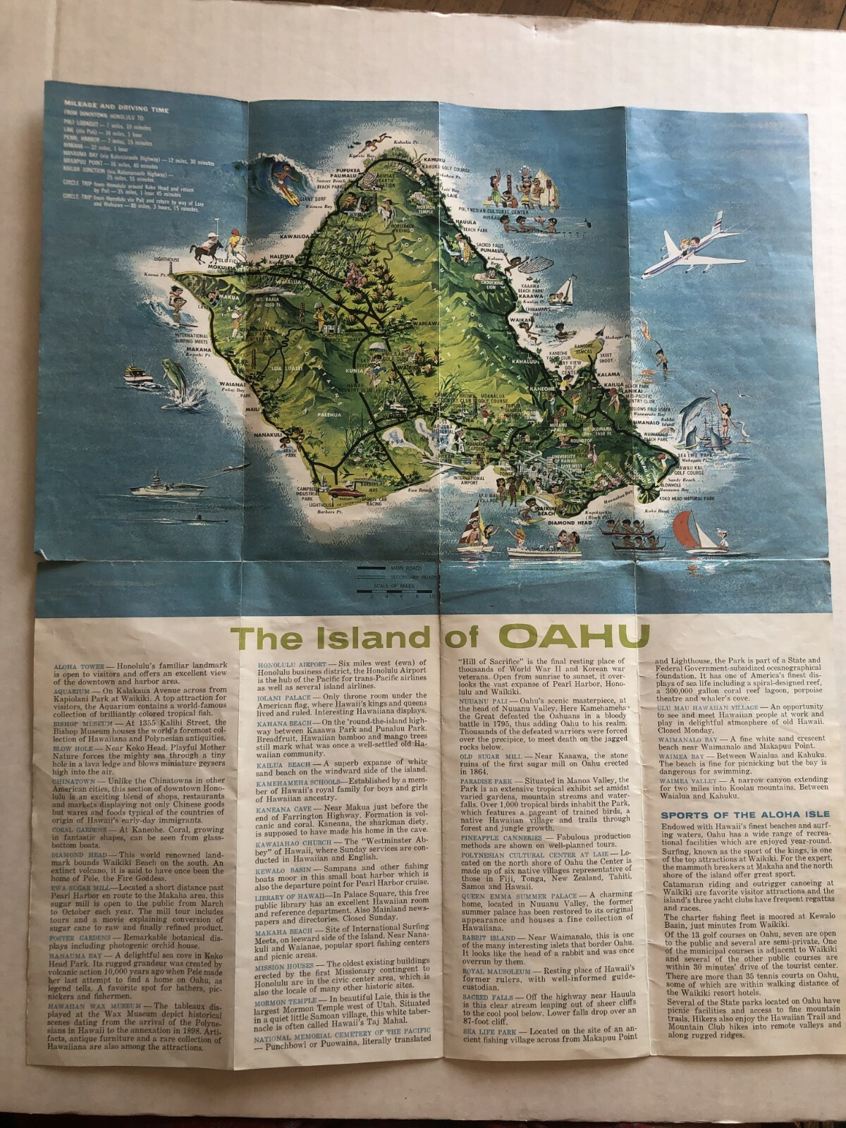 4- 1968 Travel Brochures for Hawaii, Maui, Oahu and Kauai | eBay