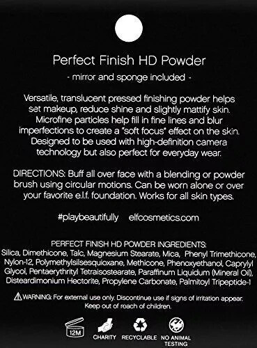 0.28 Oz Elf Compact High Definition Translucent Loose Face Powder ...