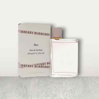 Burberry Her by Burberry 3.3 oz EDP Perfume for Women New in Box ...