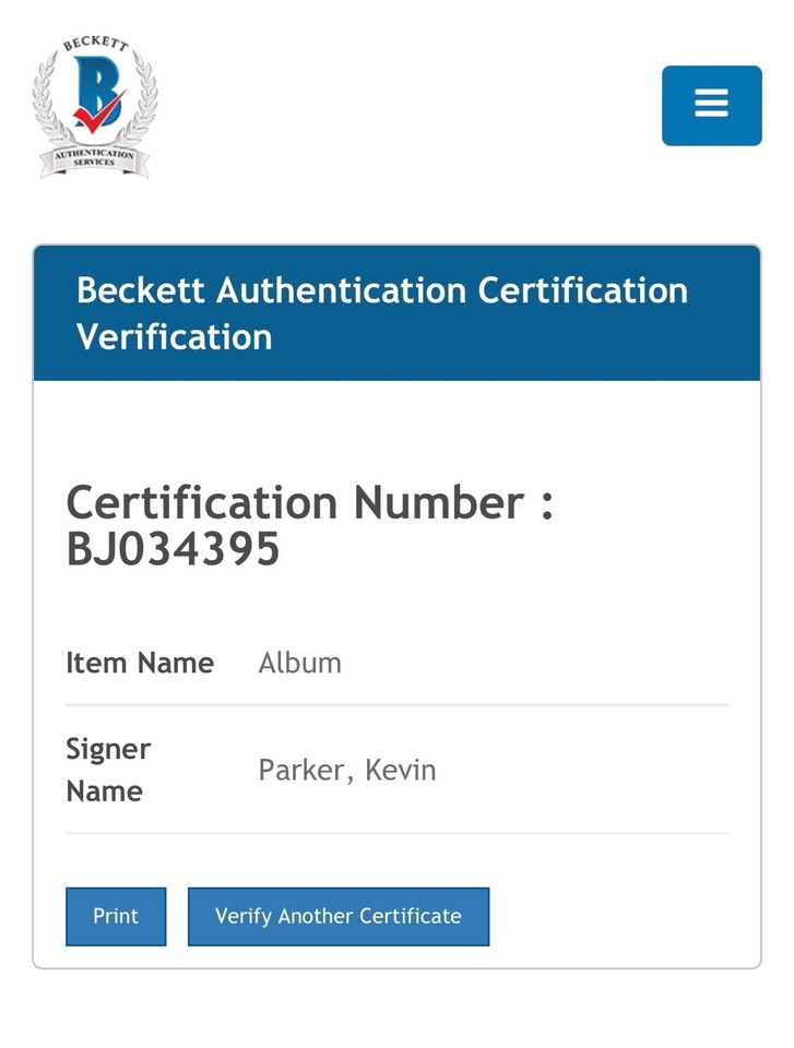 Kevin Parker Signed Tame Impala Currents Vinyl Record Beckett BJ034395 ...