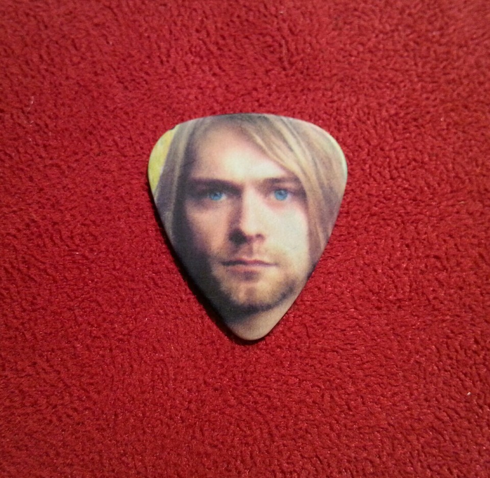 Nirvana Kurt Cobain Rock Guitar Pick Collectible Music Memorabilia Gift ...